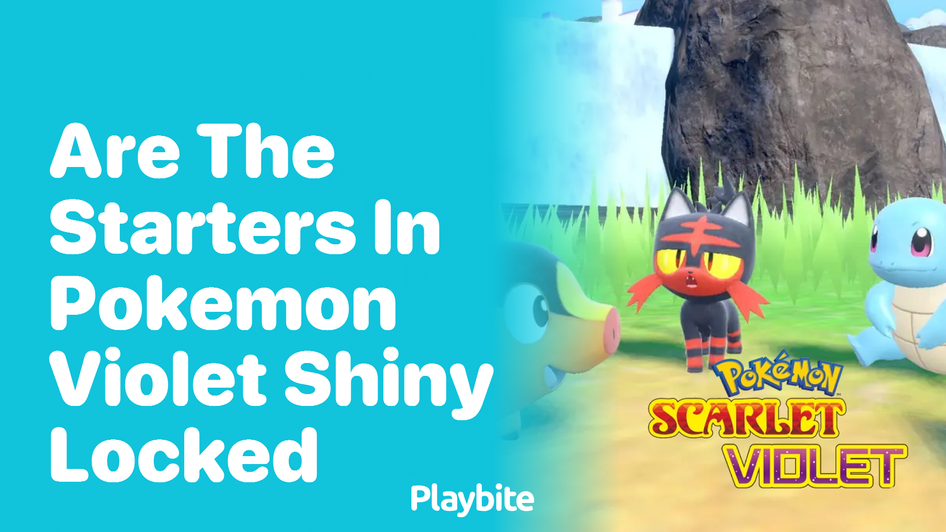 Are the starters in Pokemon Violet shiny locked? - Playbite