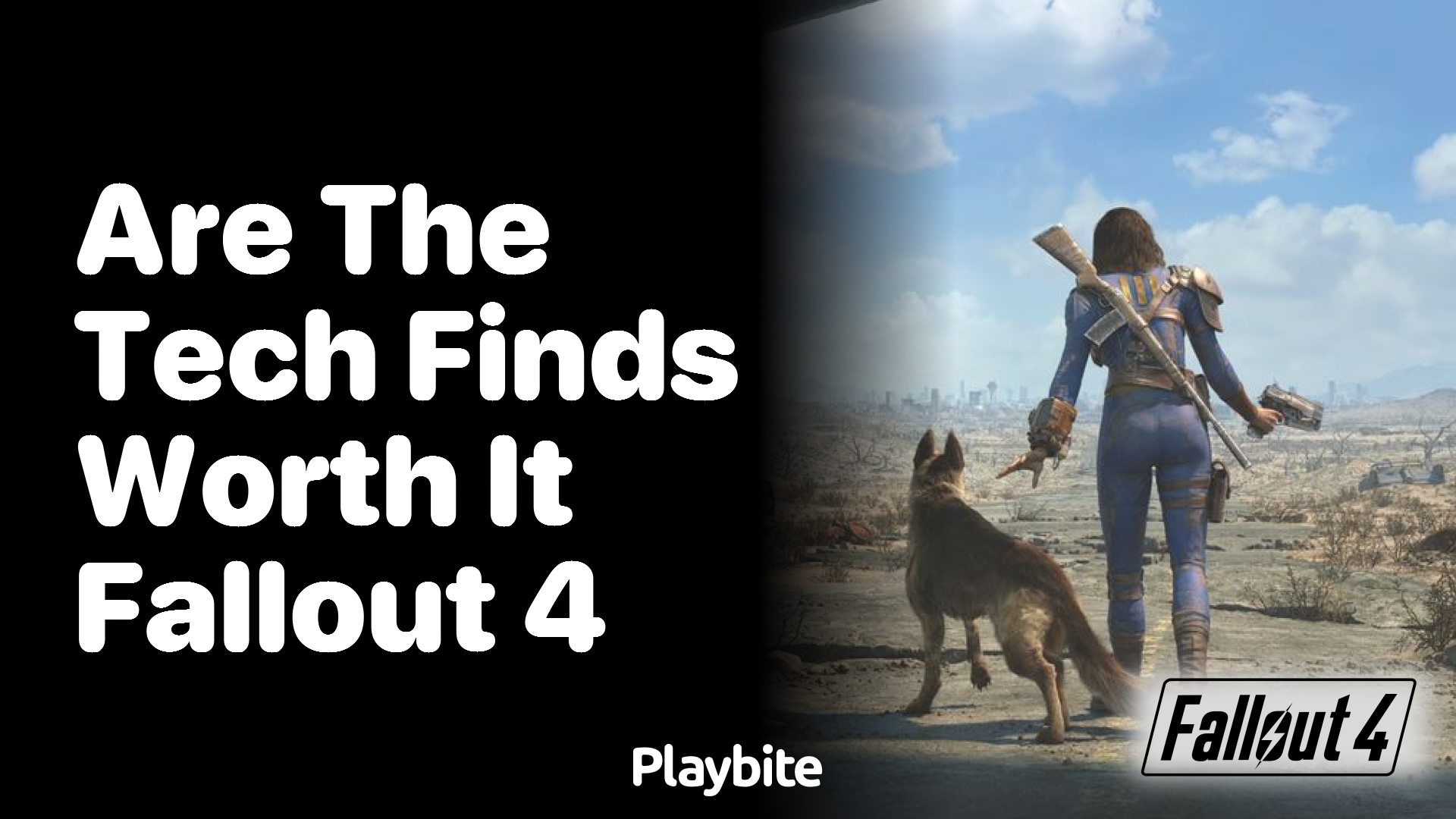 Are the tech finds worth it in Fallout 4? - Playbite