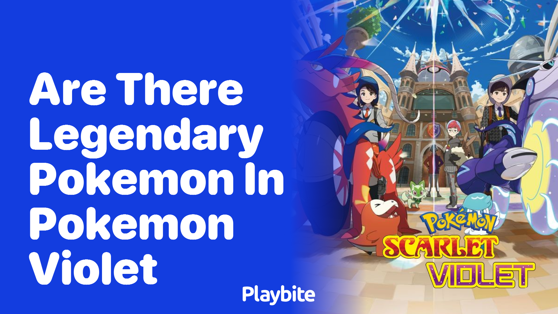 Are there Legendary Pokémon in Pokémon Violet? - Playbite
