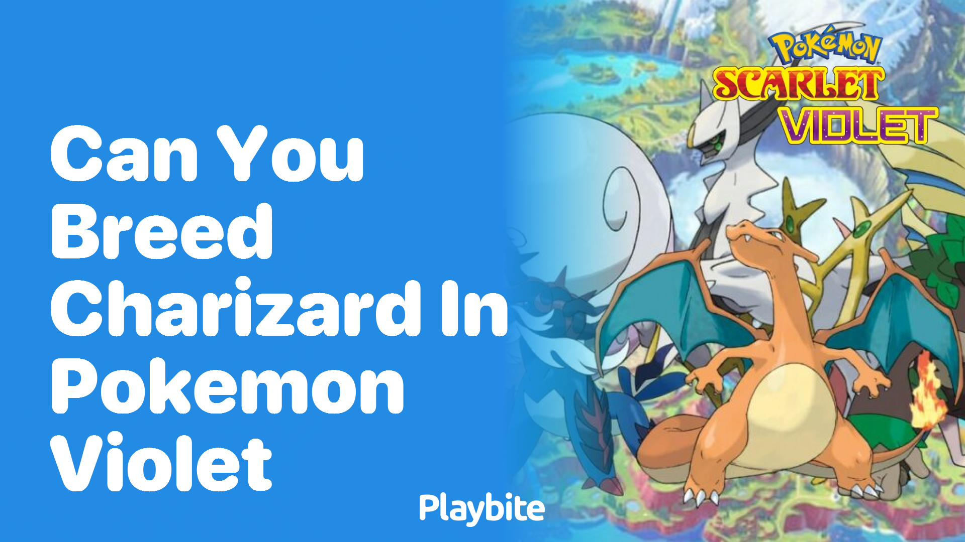 Can You Breed Charizard in Pokemon Violet? - Playbite
