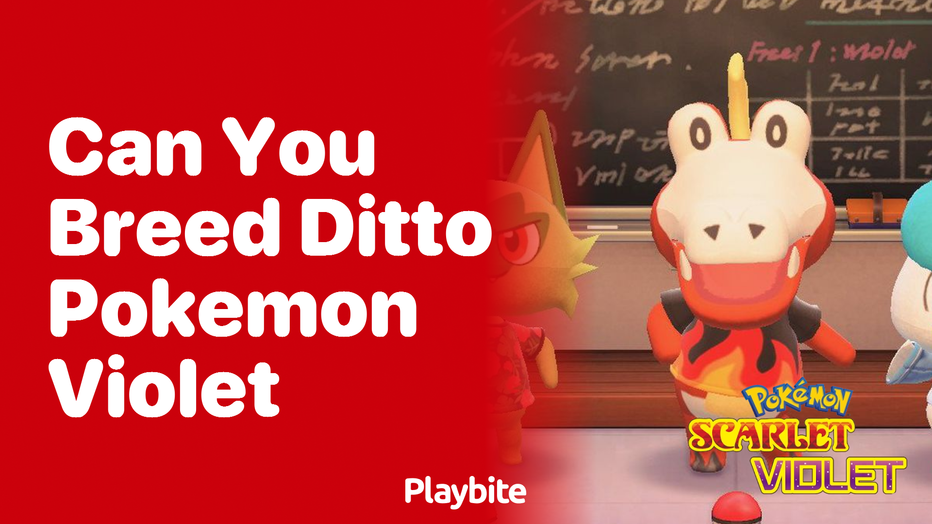 Can You Breed Ditto in Pokemon Violet? - Playbite
