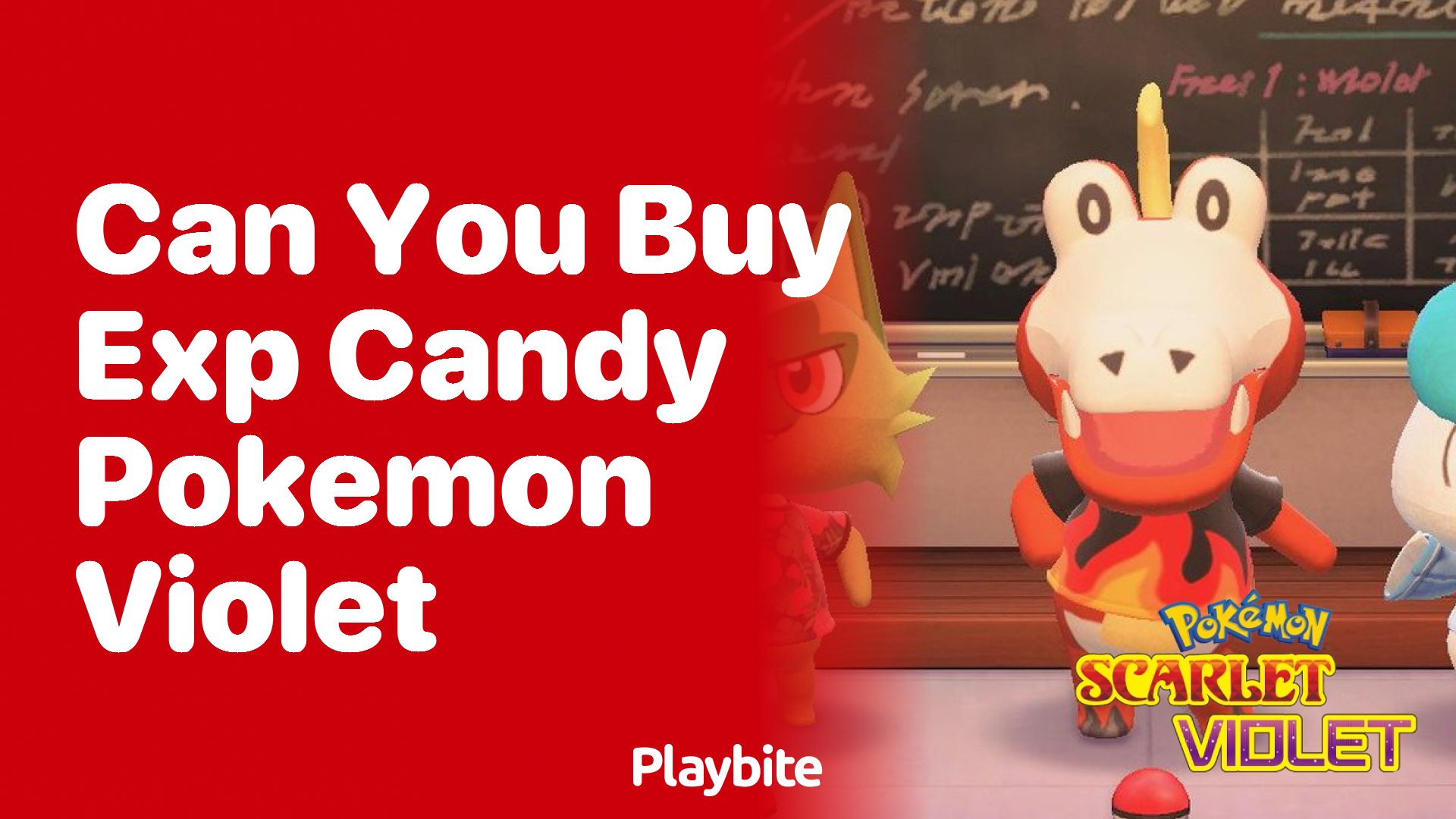 Can you buy EXP Candy in Pokemon Violet? - Playbite