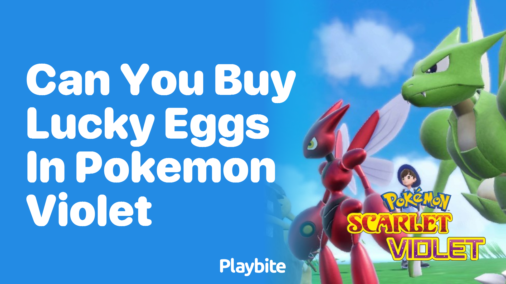Can You Buy Lucky Eggs in Pokémon Violet? - Playbite