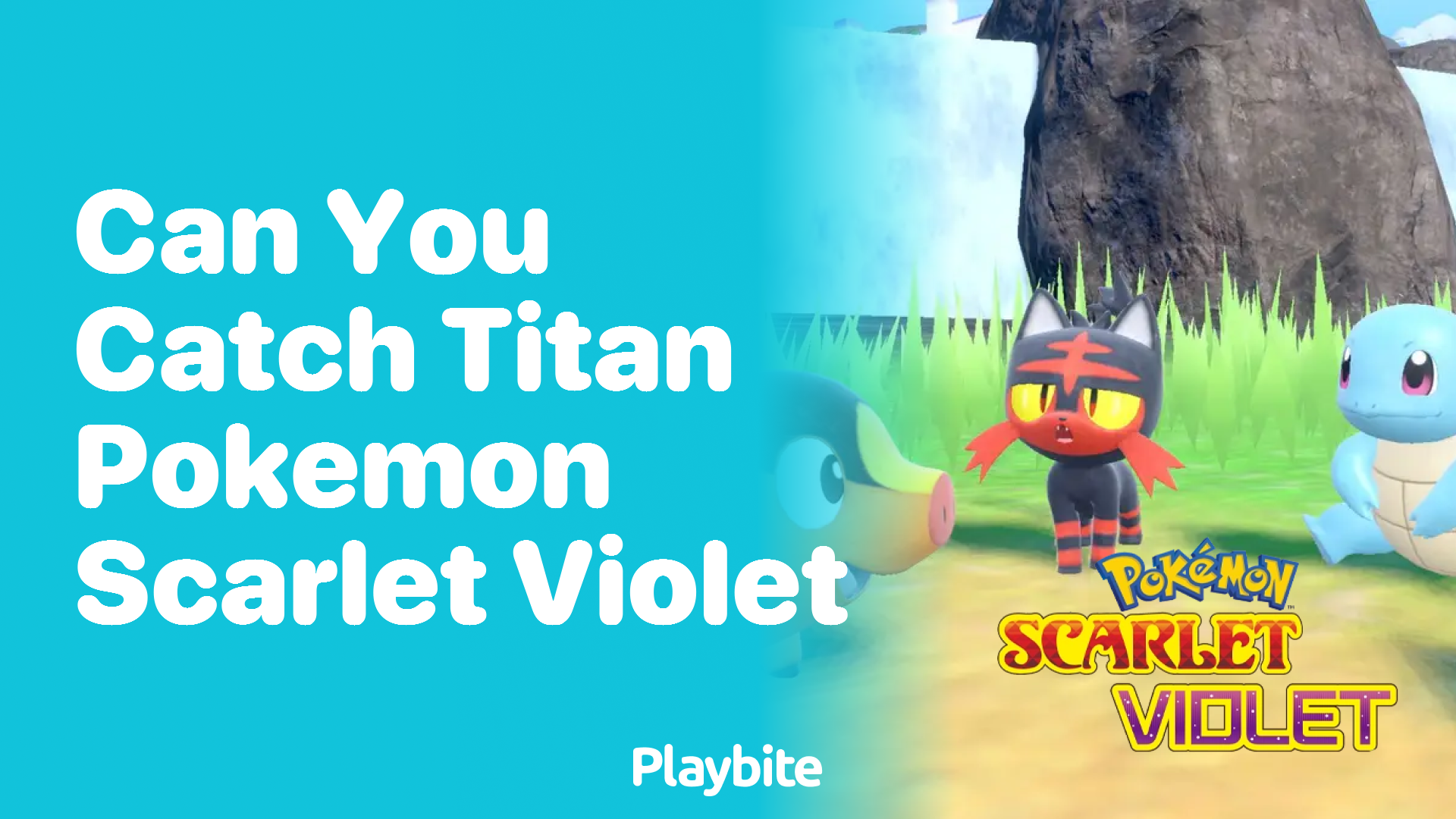 Can you catch Titan Pokemon in Scarlet and Violet? - Playbite