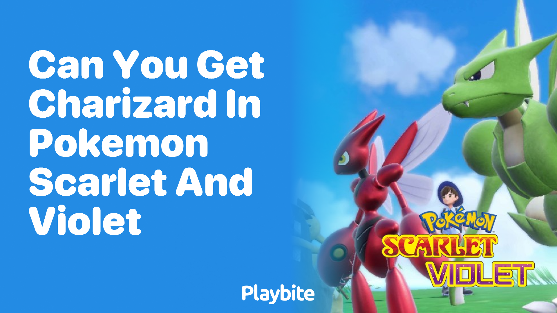 Can you get Charizard in Pokemon Scarlet and Violet? - Playbite