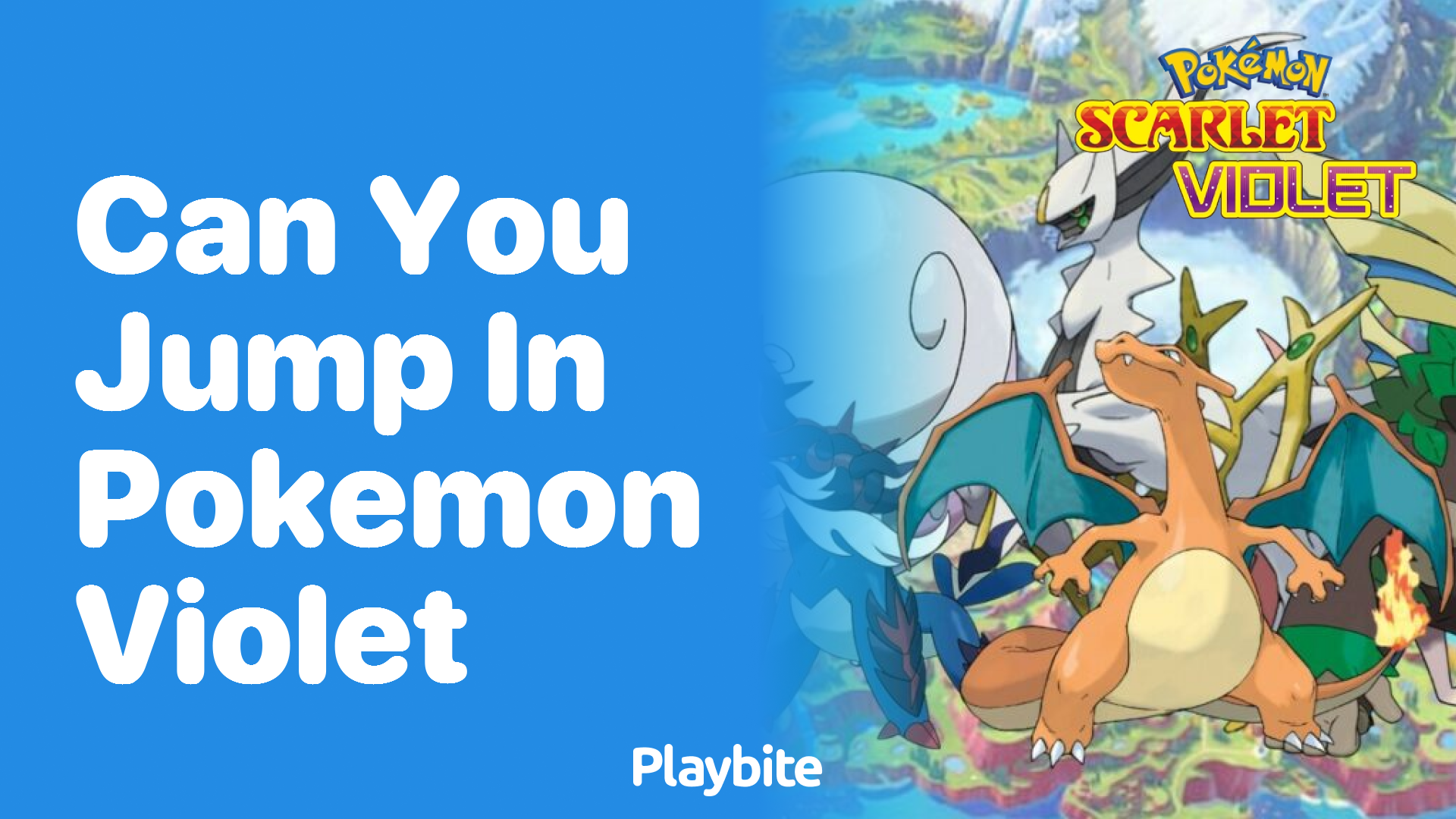 Can you jump in Pokemon Violet? - Playbite