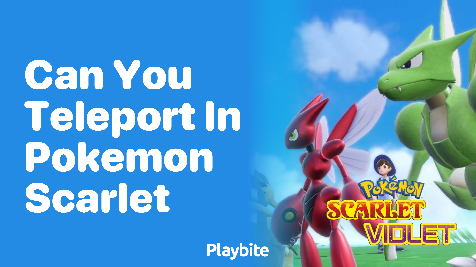 Can you teleport in Pokemon Scarlet? - Playbite