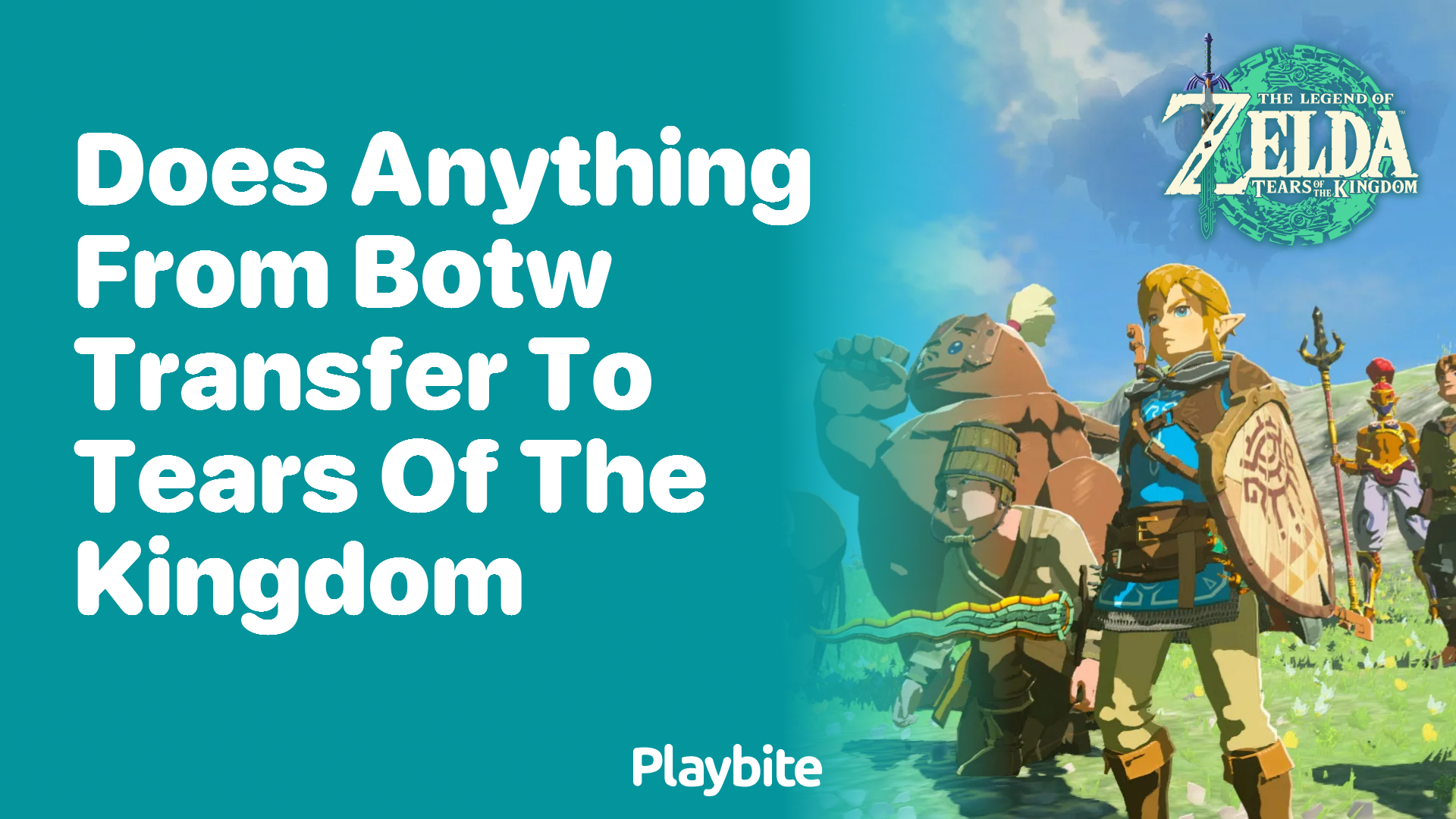 Does Anything from Breath of the Wild Transfer to Tears of the Kingdom? - Playbite