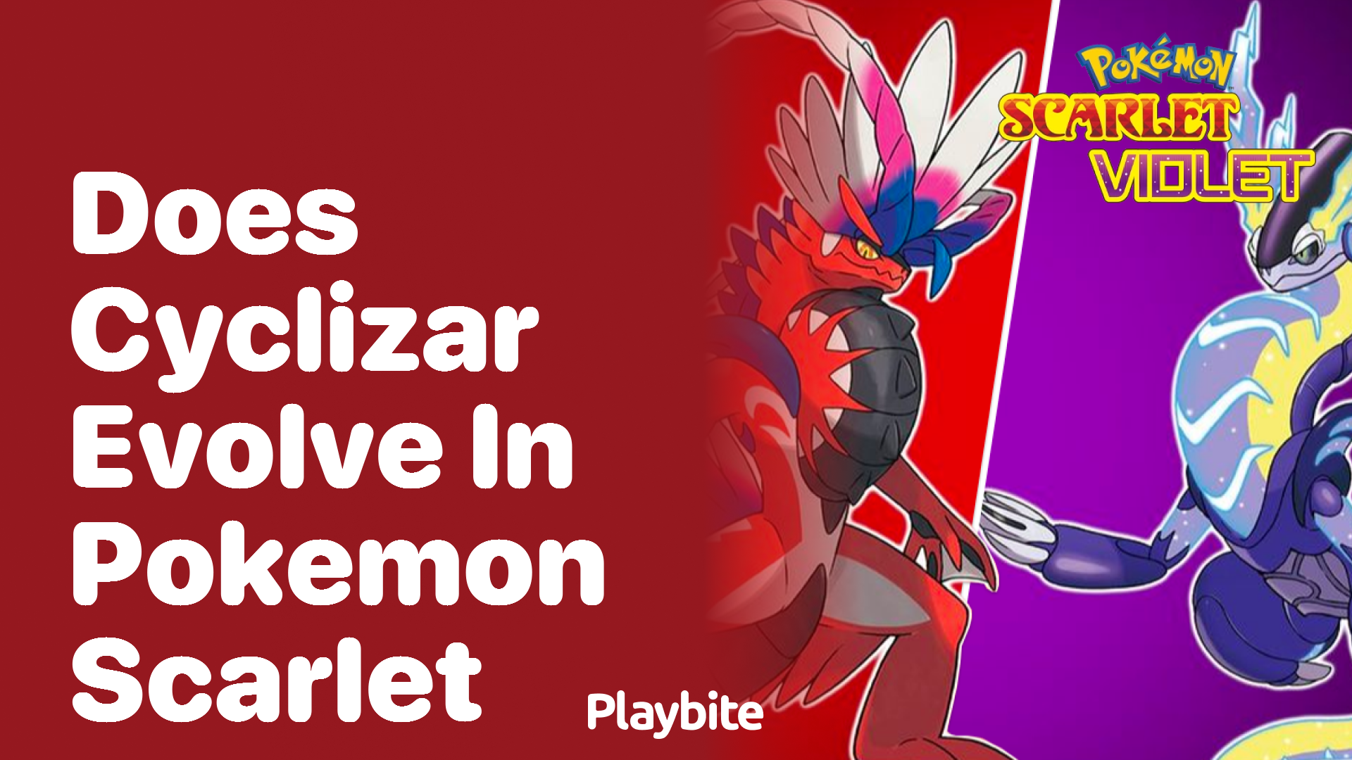 Does Cyclizar evolve in Pokemon Scarlet? - Playbite