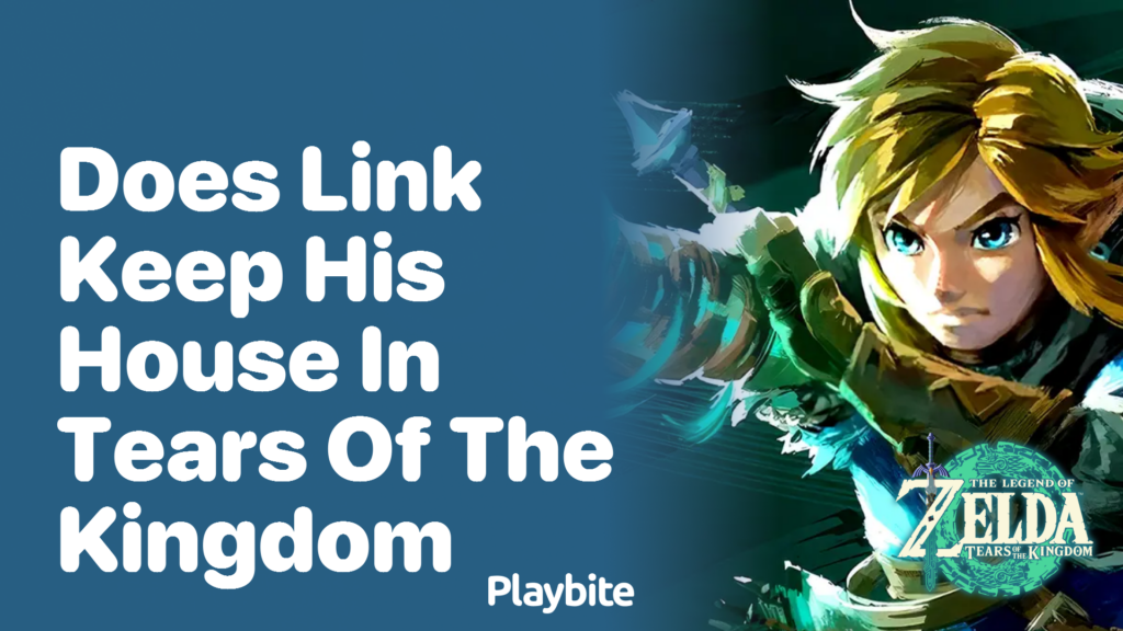 Does Link Keep His House in Tears of the Kingdom? - Playbite