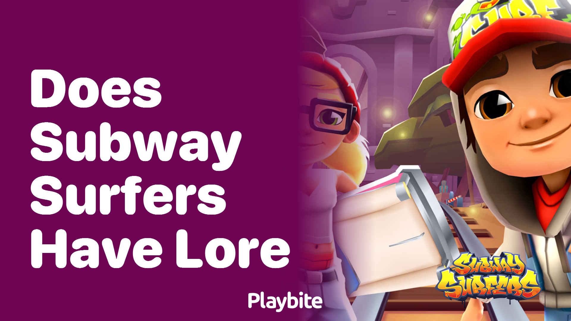 Does Subway Surfers have lore? - Playbite