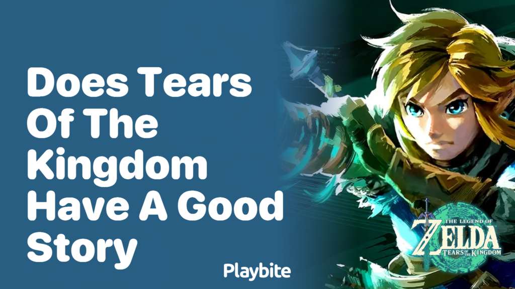 Does Tears of the Kingdom Have a Good Story? - Playbite