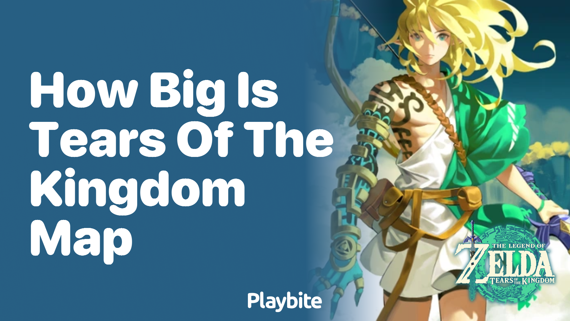 How Big Is the Map in Tears of the Kingdom? - Playbite