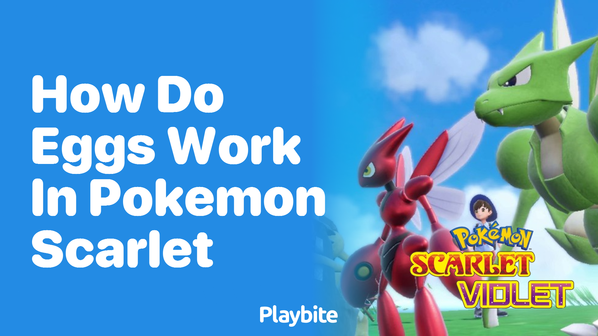 How do eggs work in Pokemon Scarlet? - Playbite