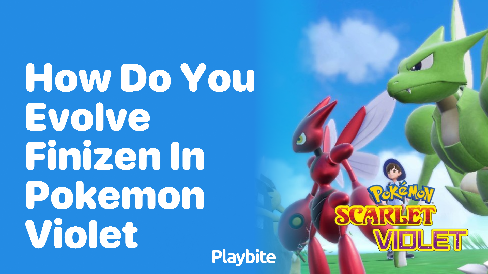 How do you evolve Finizen in Pokemon Violet? - Playbite
