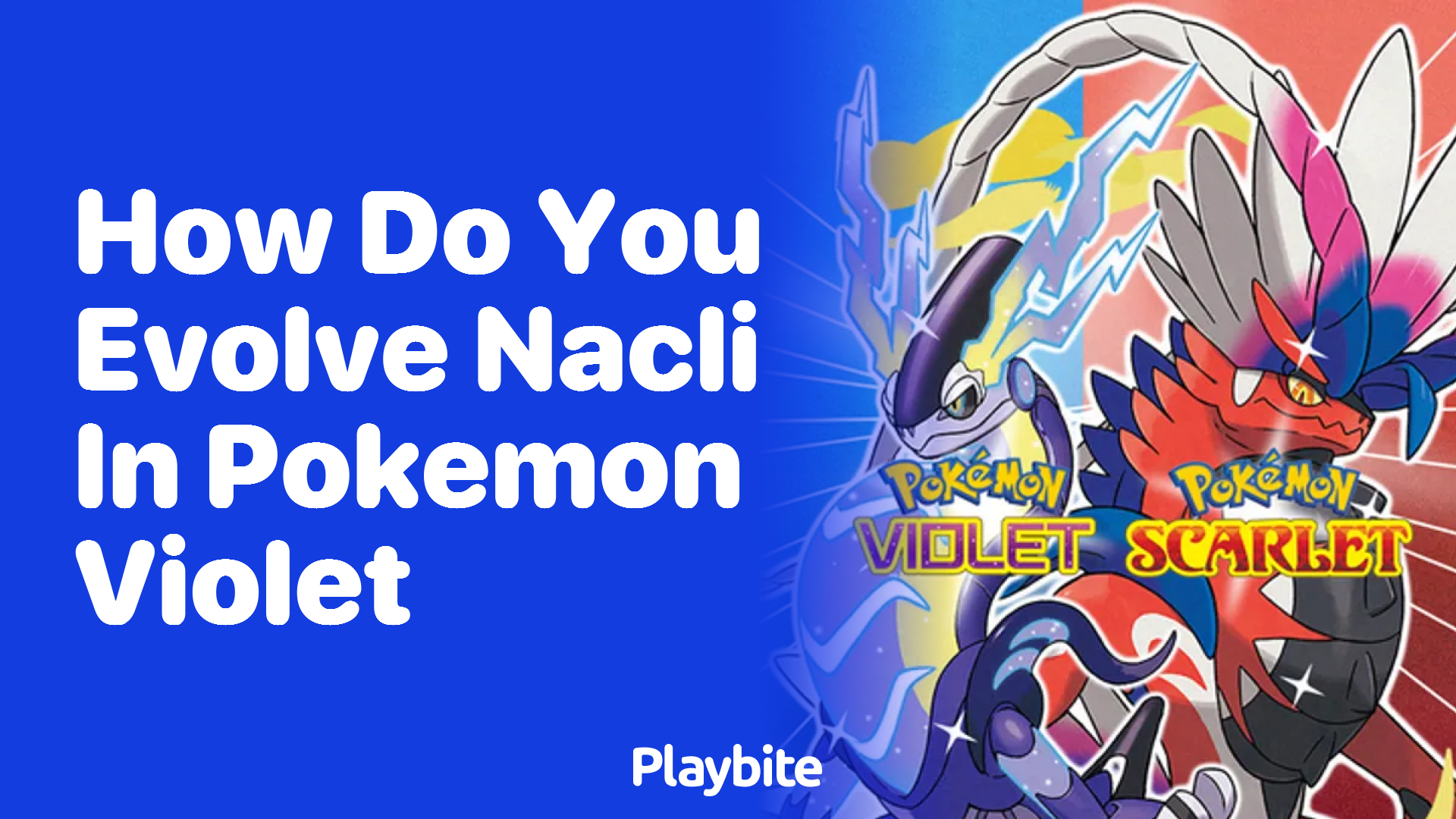 How do you evolve Nacli in Pokémon Violet? - Playbite
