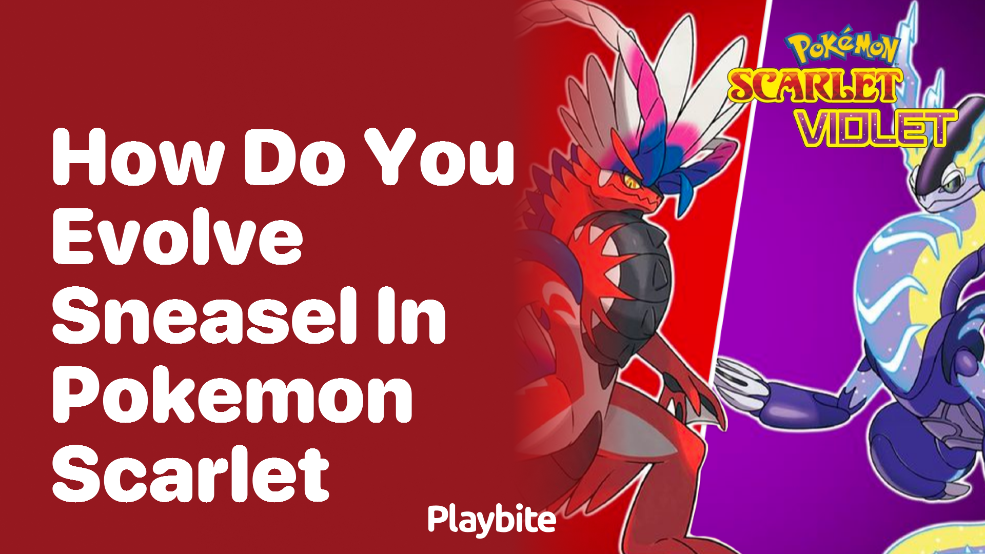 How Do You Evolve Sneasel in Pokemon Scarlet? - Playbite