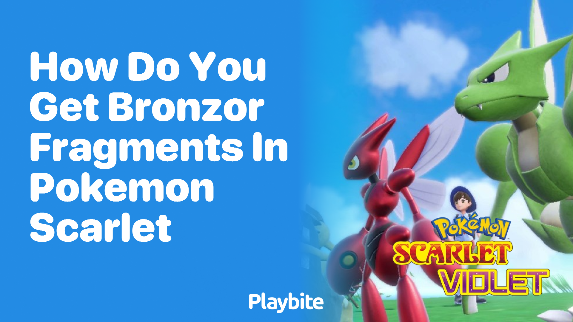 How do you get Bronzor fragments in Pokemon Scarlet? - Playbite