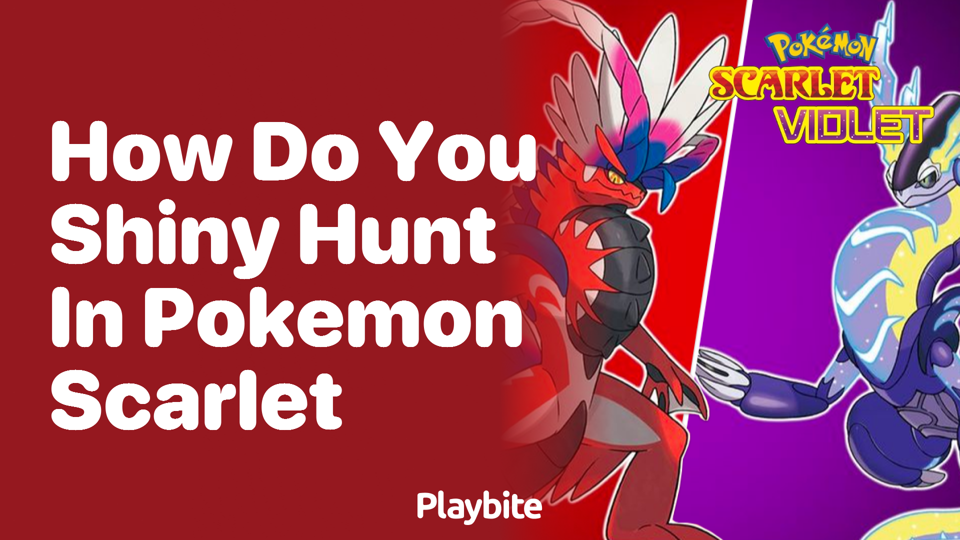 How do you shiny hunt in Pokemon Scarlet? - Playbite