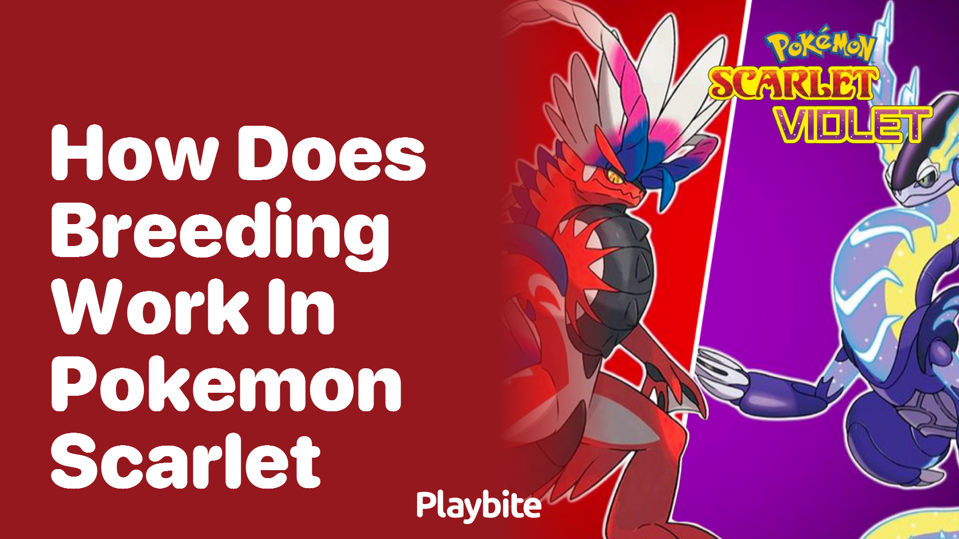 How does breeding work in Pokemon Scarlet? - Playbite