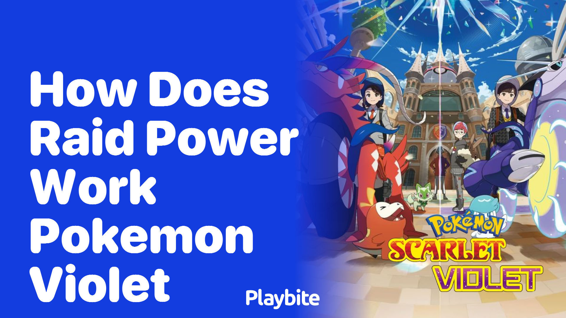 How does Raid Power work in Pokemon Violet? - Playbite