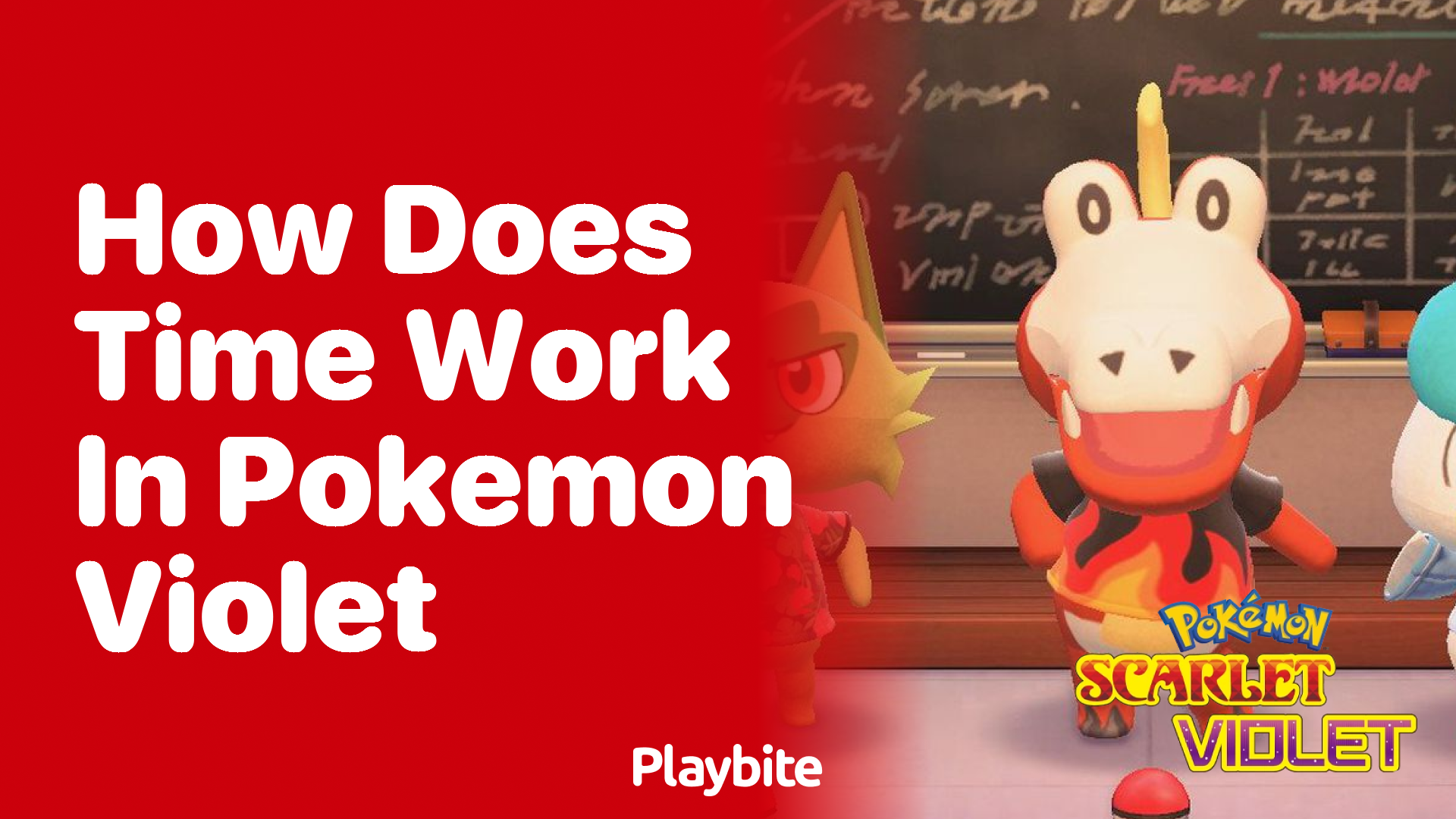 How does time work in Pokemon Violet? - Playbite