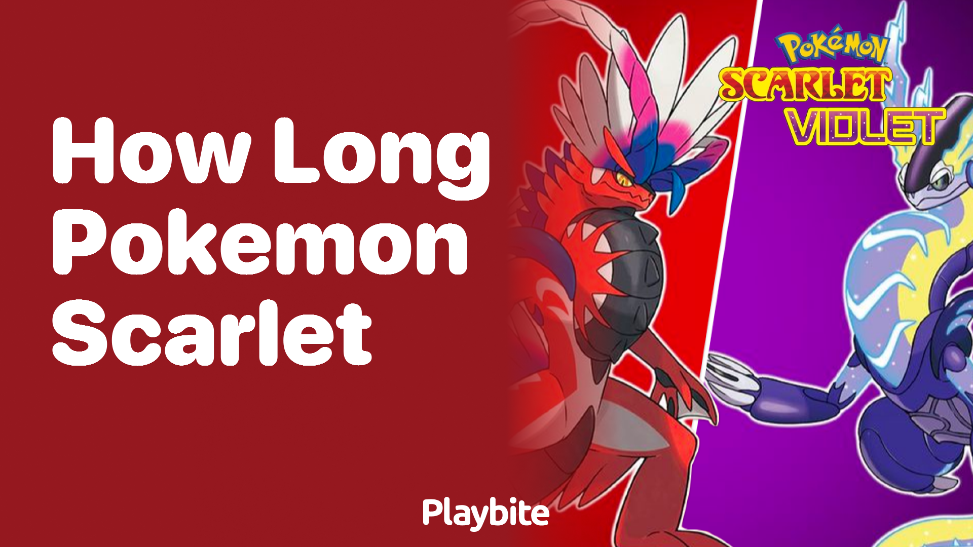 How Long Does It Take to Beat Pokemon Scarlet? - Playbite