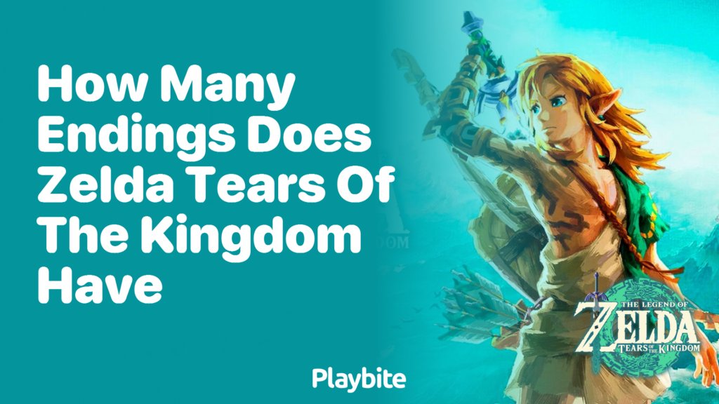 How Many Endings Does Zelda: Tears of the Kingdom Have? - Playbite