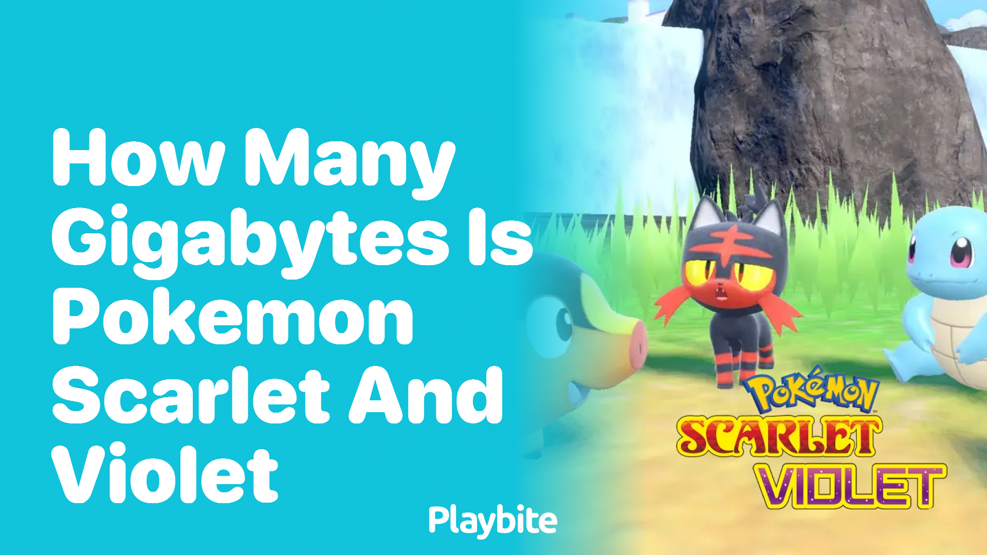 How many gigabytes is Pokemon Scarlet and Violet? - Playbite