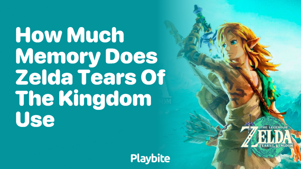 How Much Memory Does Zelda: Tears of the Kingdom Use? - Playbite