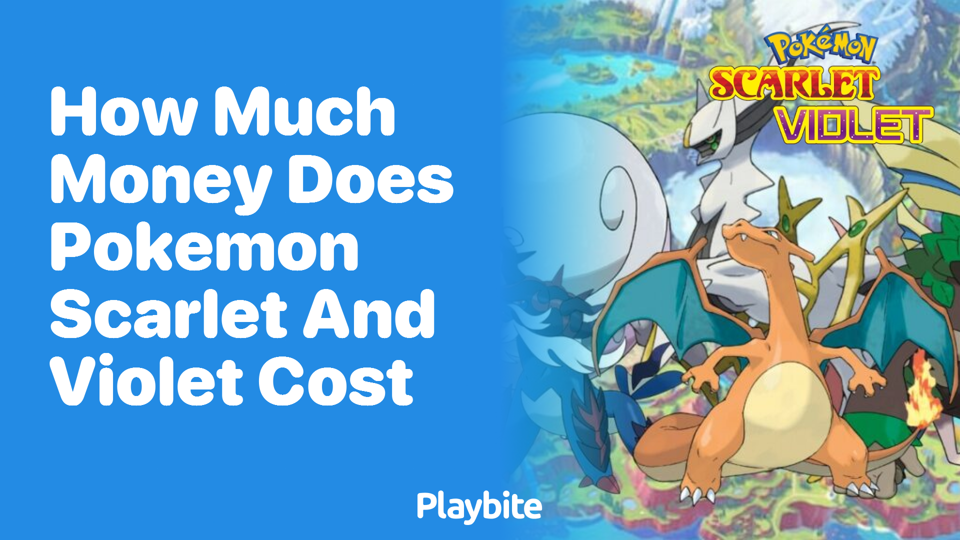 How much does Pokemon Scarlet and Violet cost? - Playbite