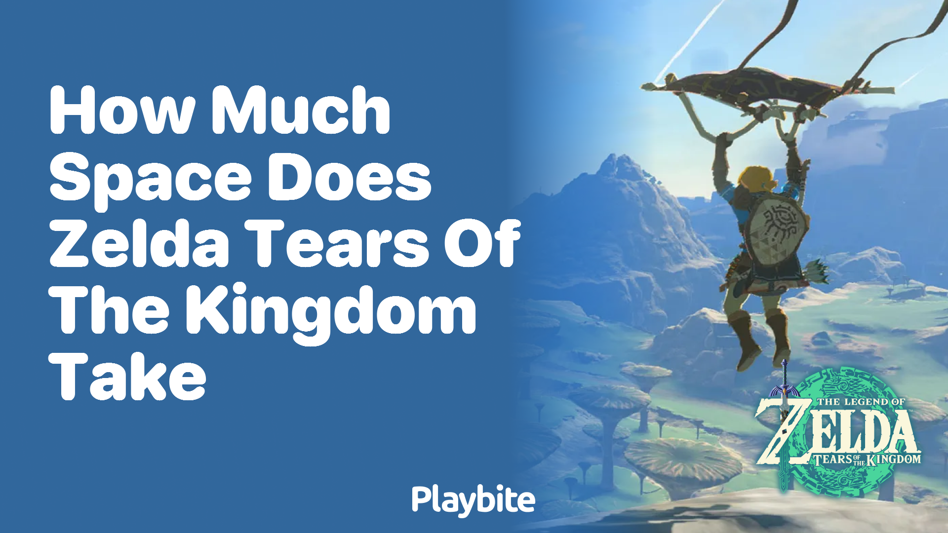 How Much Space Does Zelda: Tears of the Kingdom Take? - Playbite