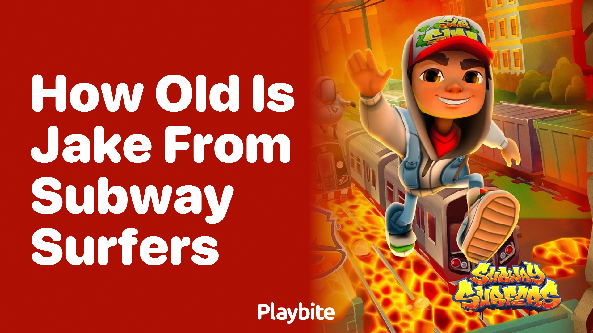 How old is Jake from Subway Surfers? - Playbite