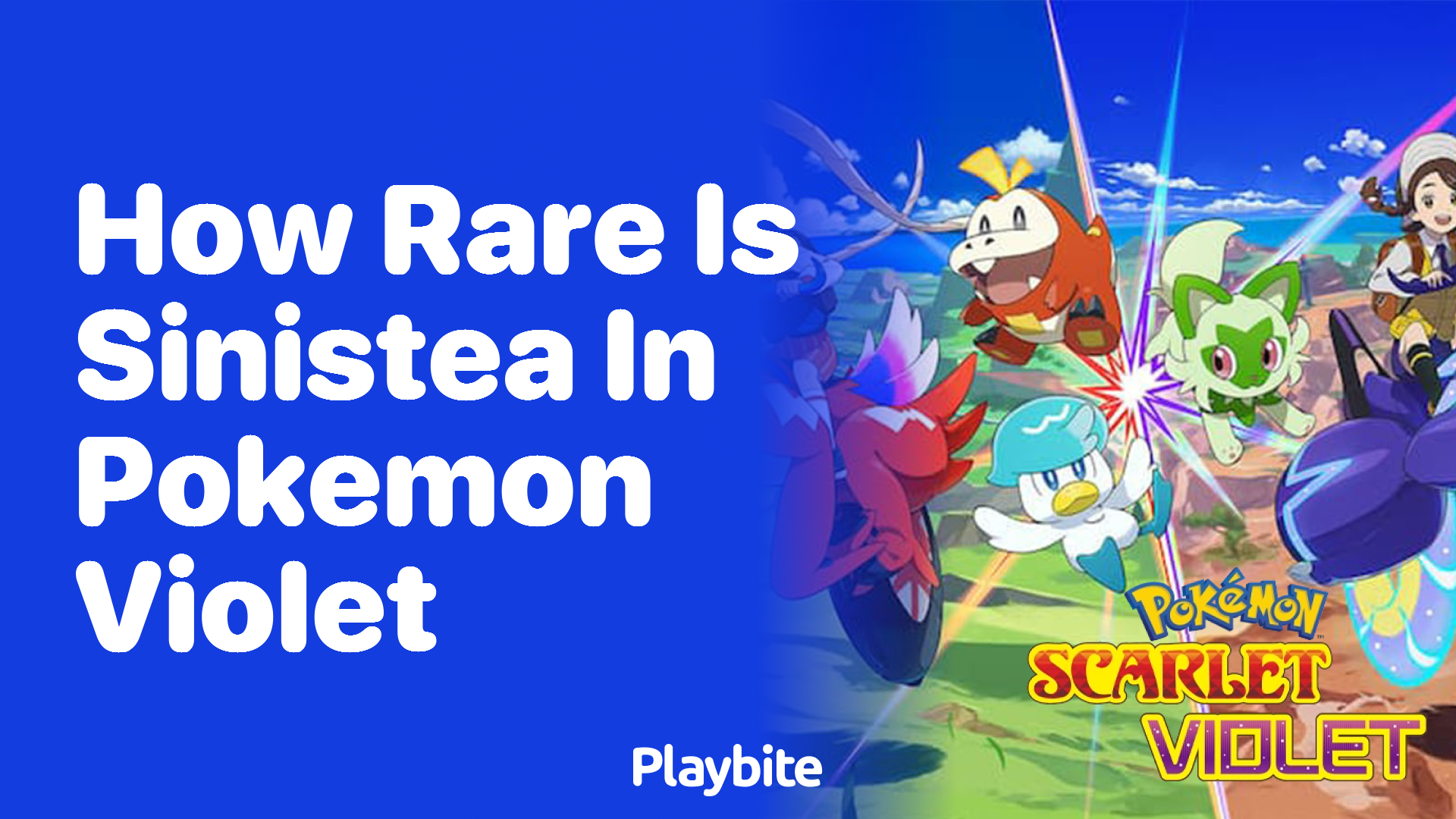 How Rare is Sinistea in Pokemon Violet? - Playbite