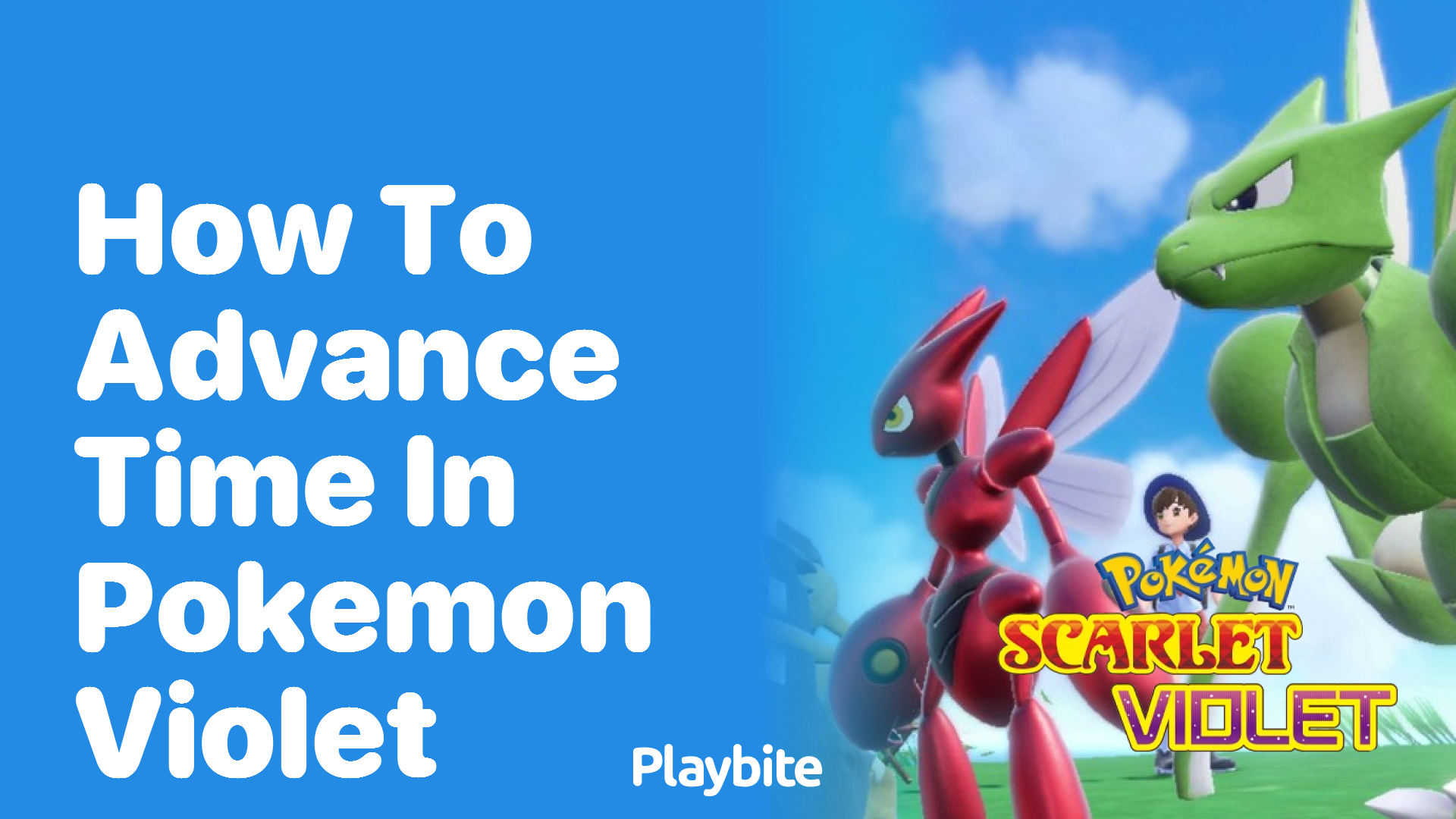 How to advance time in Pokemon Violet - Playbite