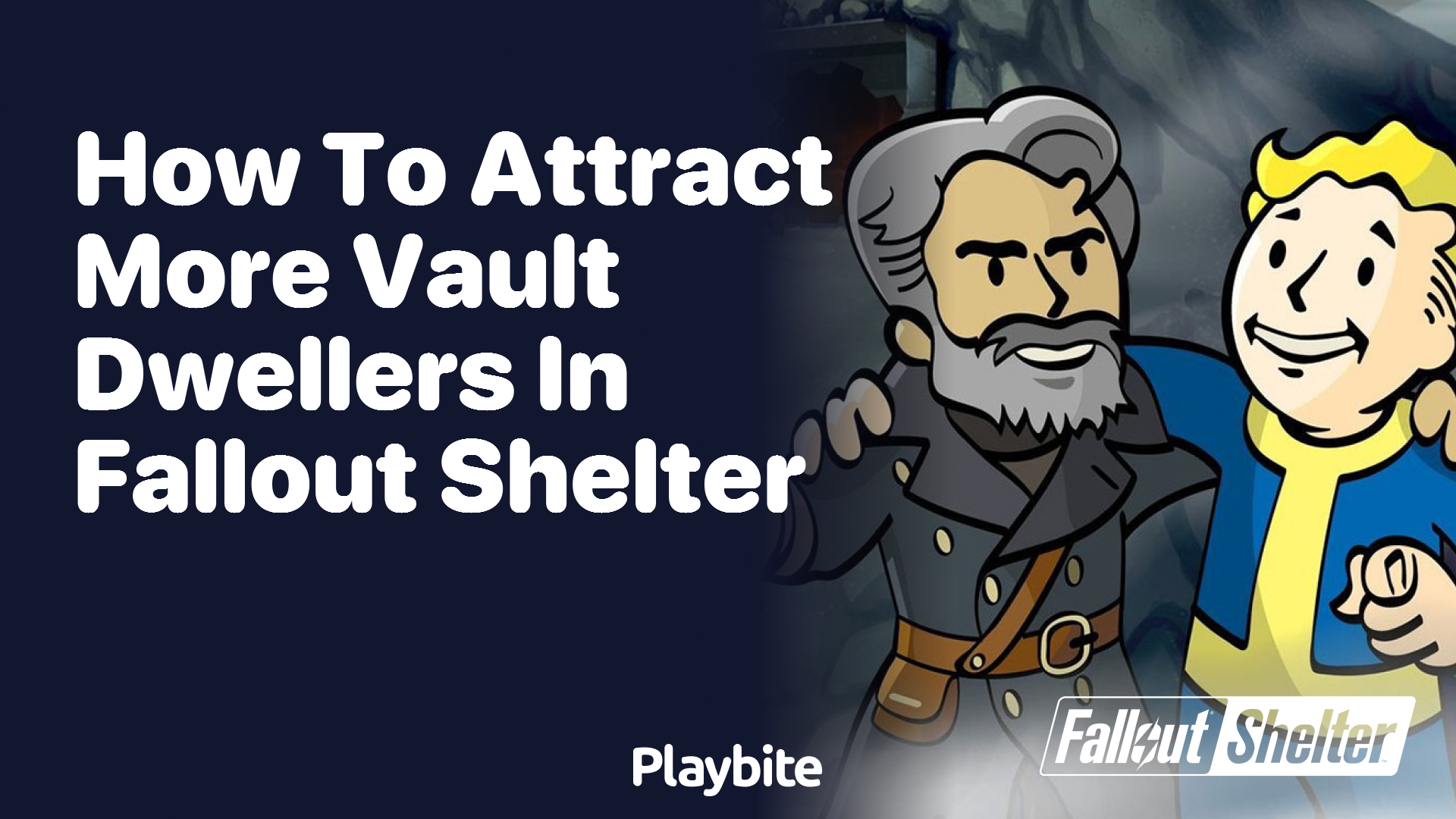 How to attract more vault dwellers in Fallout Shelter - Playbite