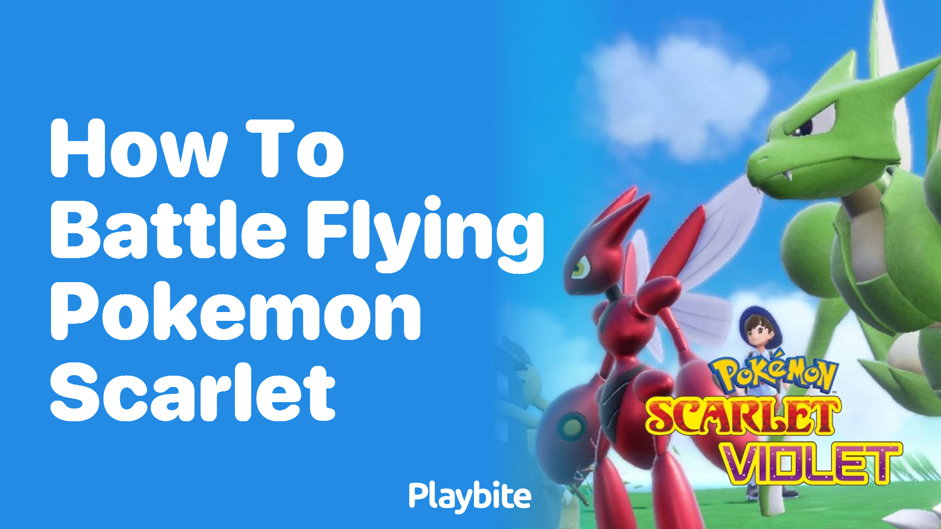 How to Battle Flying Pokémon in Pokémon Scarlet - Playbite