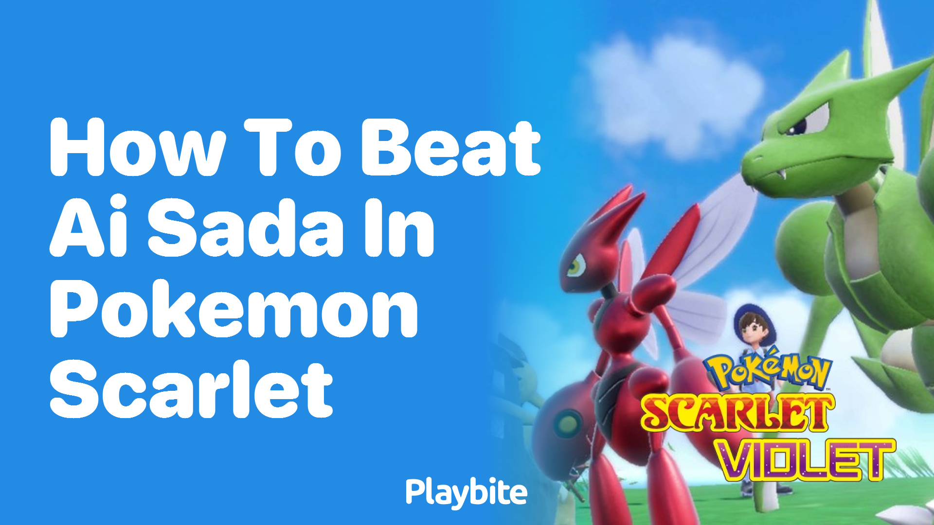 How to beat AI Sada in Pokemon Scarlet - Playbite