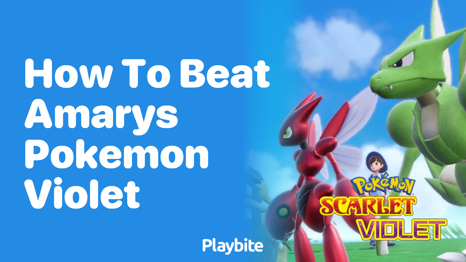 How to Beat Amaris in Pokemon Violet - Playbite