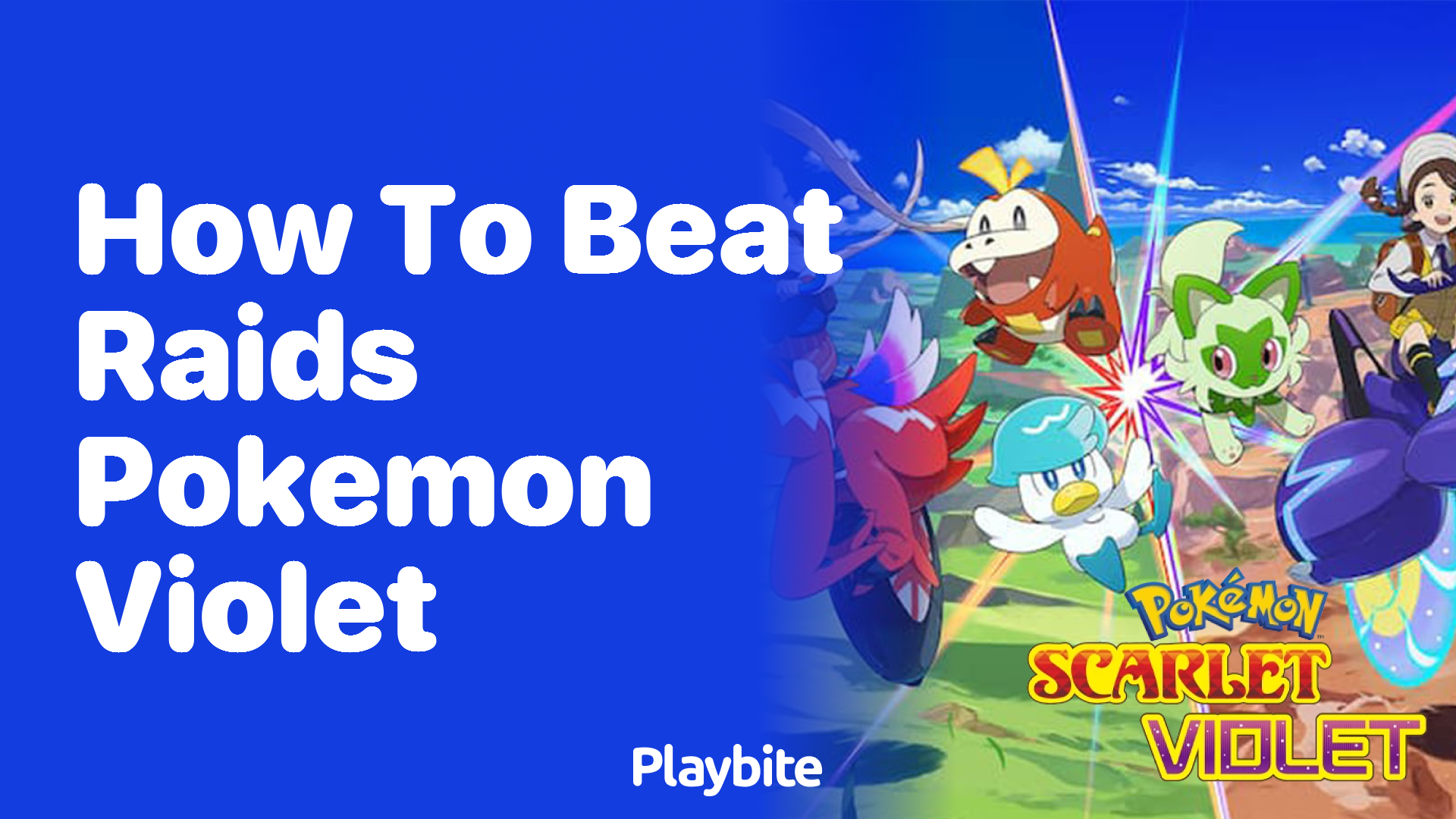 How to Beat Raids in Pokemon Violet - Playbite