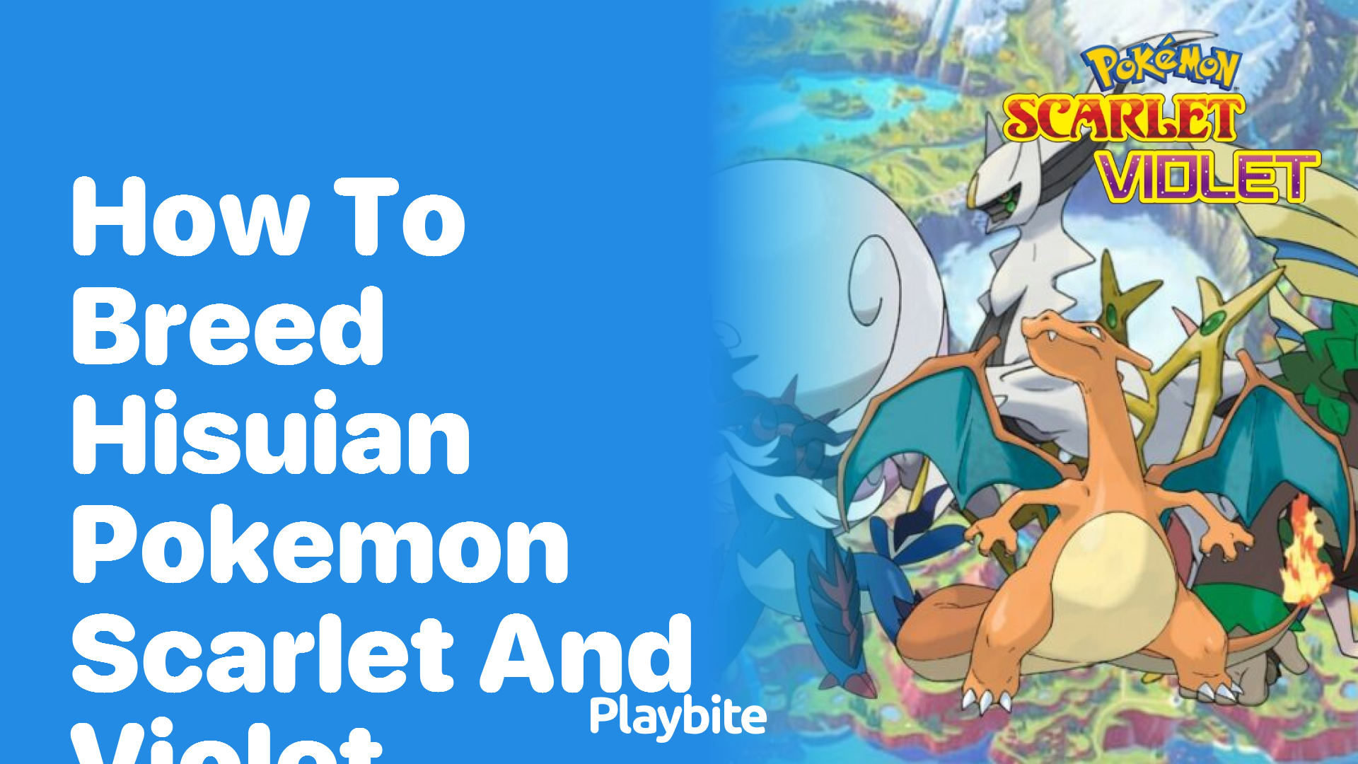 How to breed Hisuian Pokemon in Scarlet and Violet - Playbite