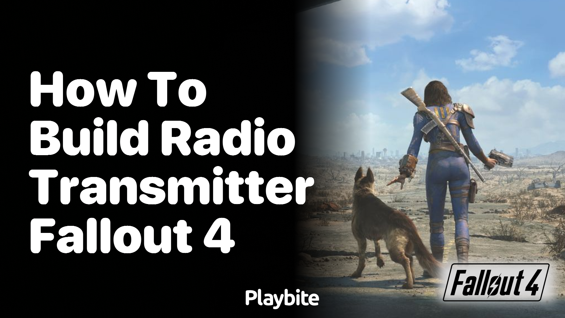 How to build a radio transmitter in Fallout 4 - Playbite
