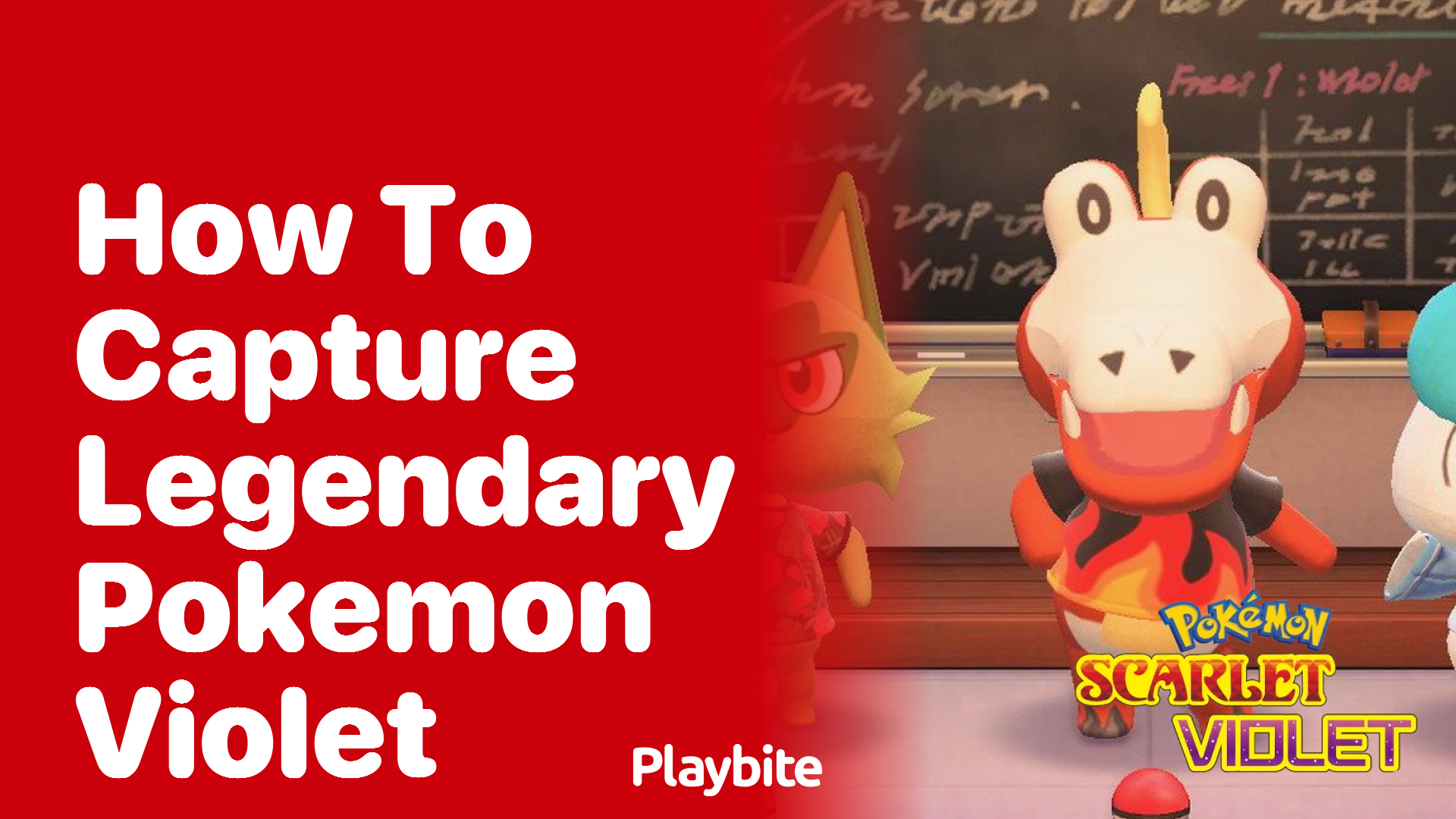 How to capture Legendary Pokémon in Pokémon Violet - Playbite