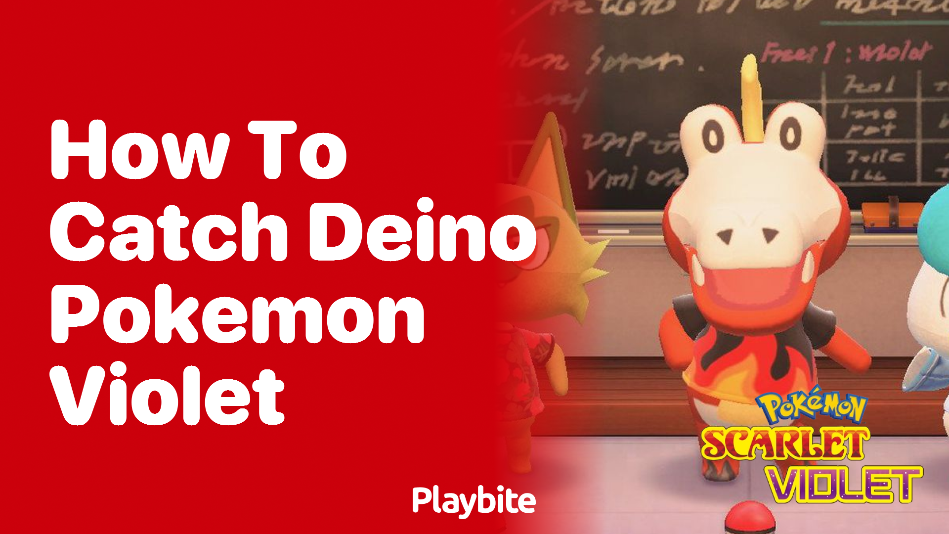 How to Catch Deino in Pokemon Violet - Playbite