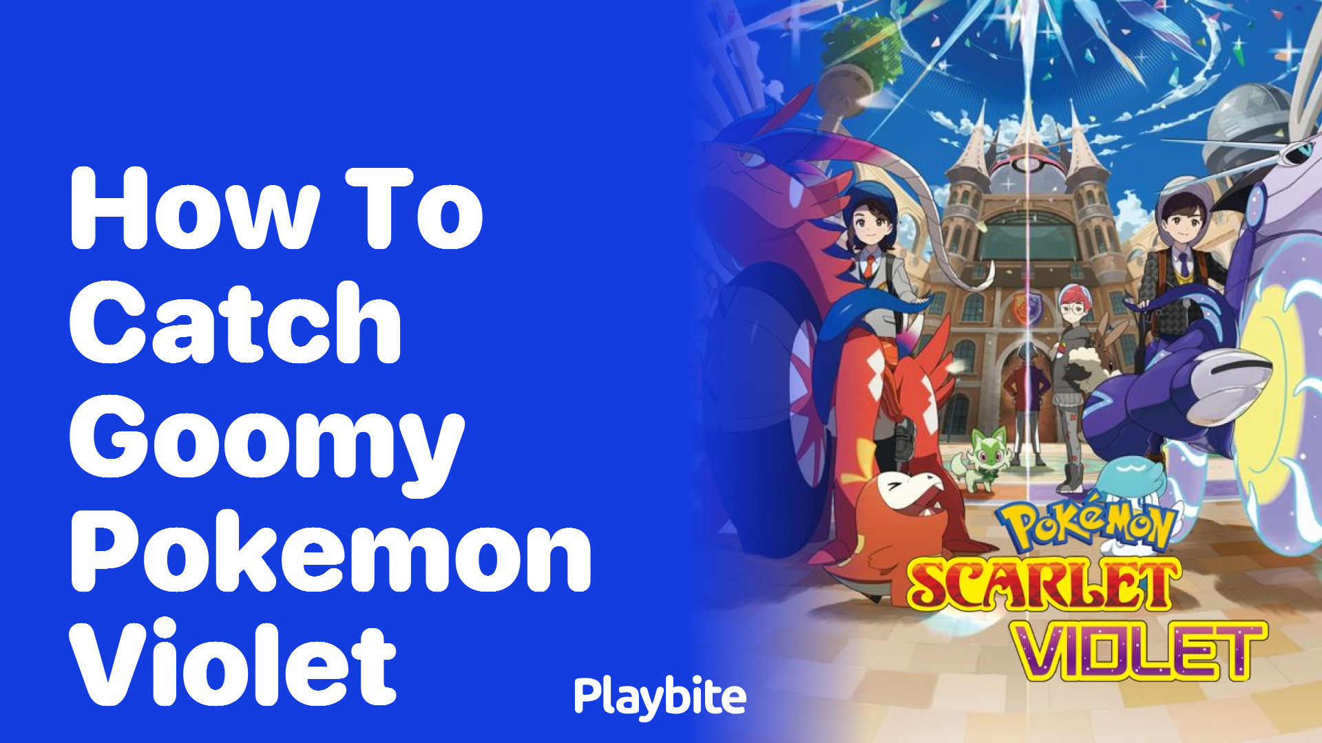 How to Catch Goomy in Pokemon Violet - Playbite