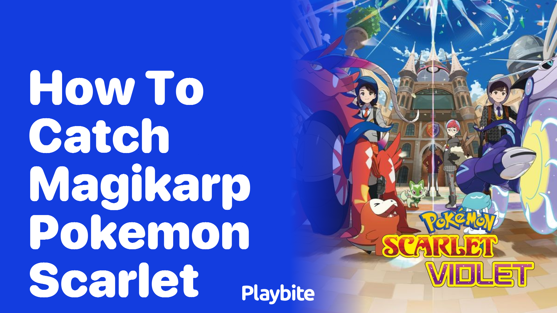 How to Catch Magikarp in Pokemon Scarlet - Playbite