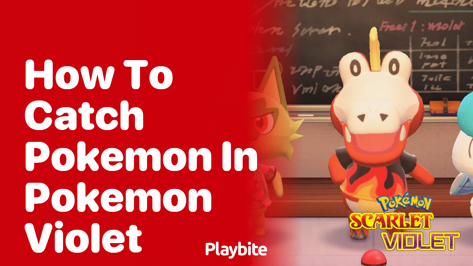 How to catch Pokemon in Pokemon Violet - Playbite
