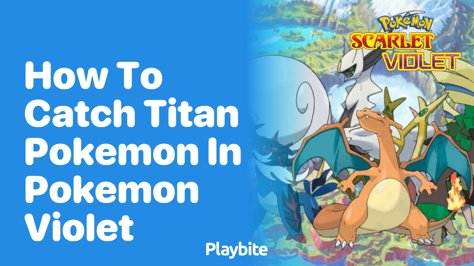 How to Catch Titan Pokémon in Pokémon Violet - Playbite