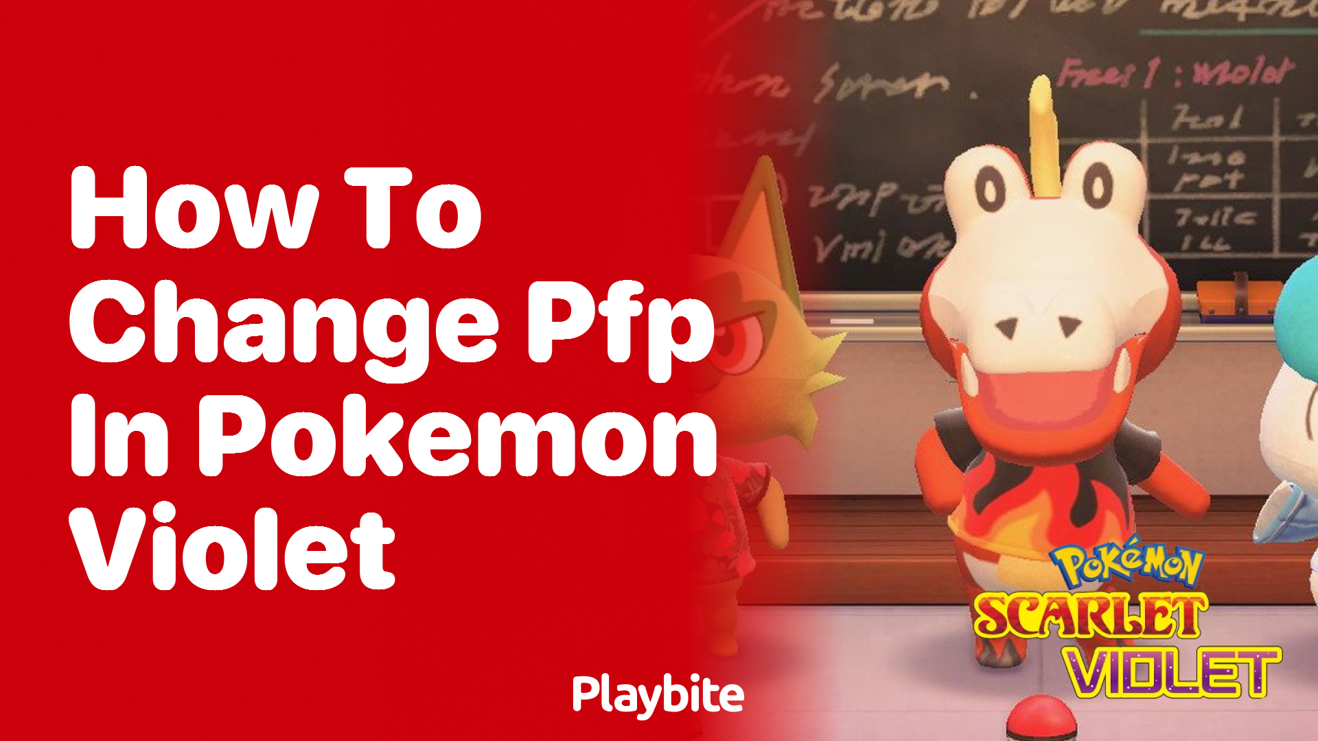 How to change your profile picture in Pokémon Violet - Playbite