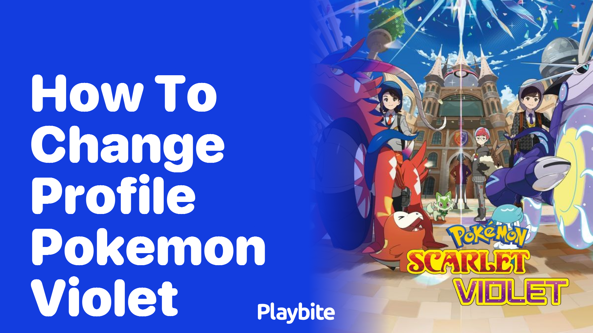 How to change your profile Pokémon in Pokémon Violet - Playbite